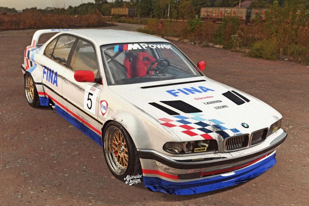 The BMW 7 Series E38 IMSA Race Car That Never Was Looks Like the ...