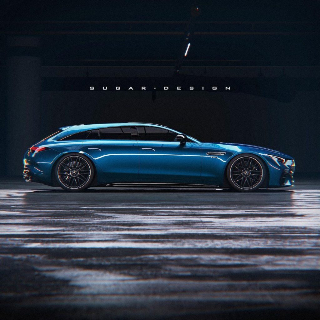 Mercedes-AMG SL 63 Shooting Brake Unofficially Shows Planted Super ...