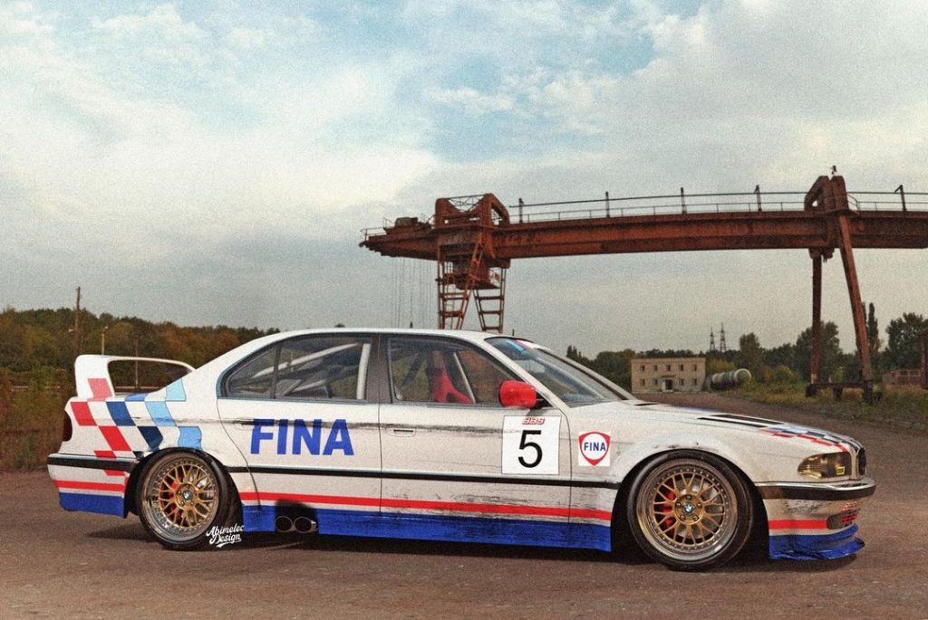 The BMW 7 Series E38 IMSA Race Car That Never Was Looks Like the ...
