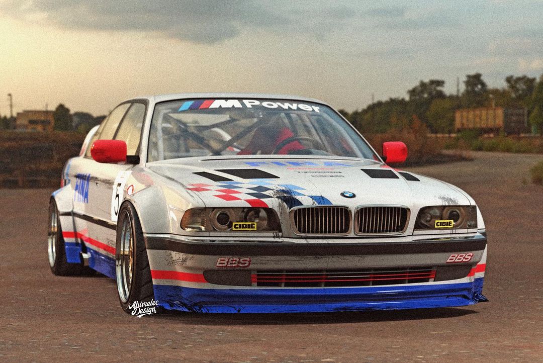 The BMW 7 Series E38 IMSA Race Car That Never Was Looks Like the ...