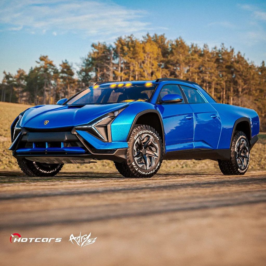 Rambo Lambo 2.0 Is the CGI Lamborghini Pickup That Looks Australian-Made
