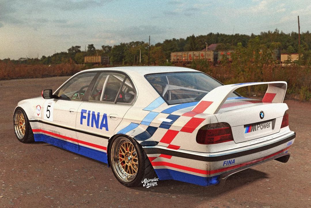 The BMW 7 Series E38 IMSA Race Car That Never Was Looks Like the ...