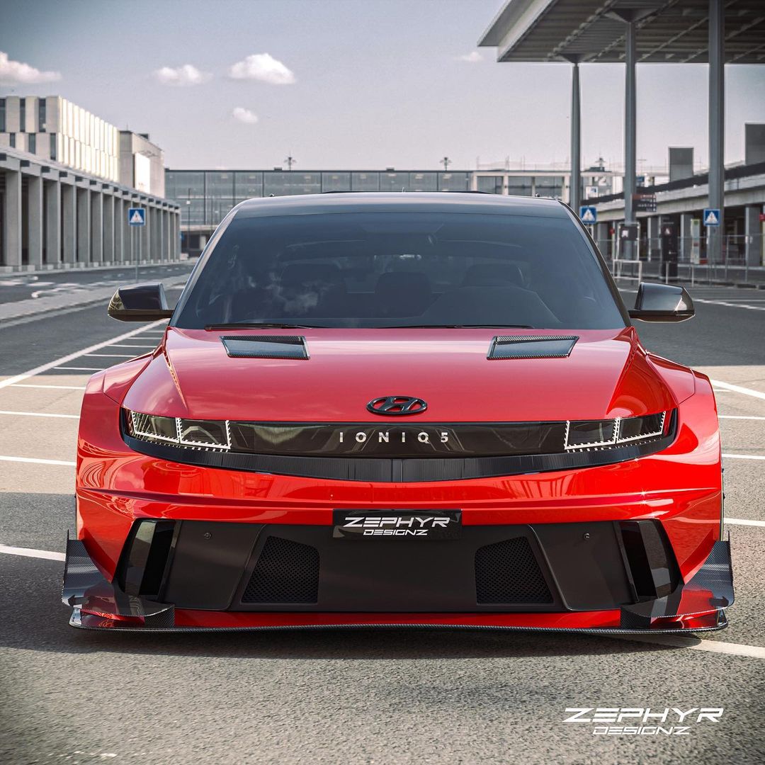 Widebody Hyundai Ioniq 5 Goes Full DTM in CGI Electric Tuning, Kia EV6 ...