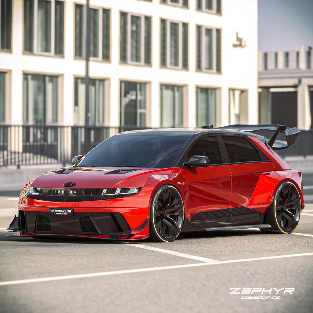 Widebody Hyundai Ioniq 5 Goes Full DTM in CGI Electric Tuning, Kia EV6 ...