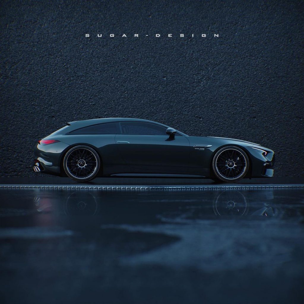 Mercedes-AMG SL 63 Shooting Brake Unofficial Concept Taps Into Ferrari ...
