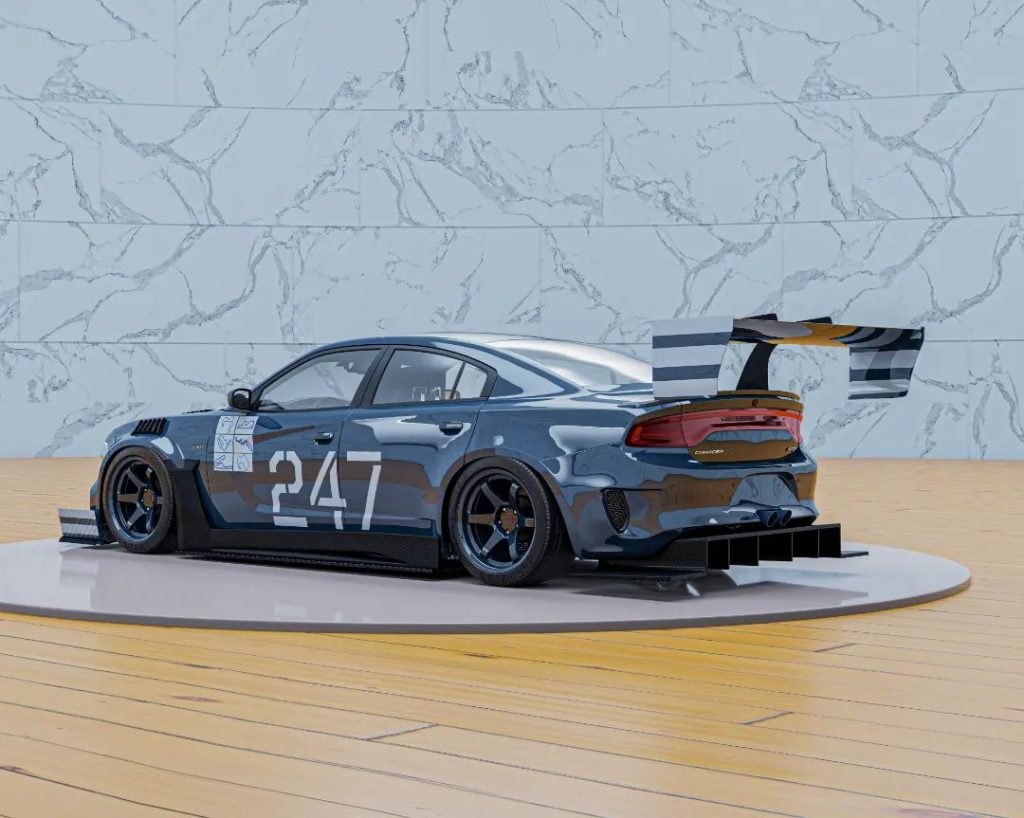Dodge Charger Hellcat Time Attack Pays CGI Tribute to Grumman F6F ...