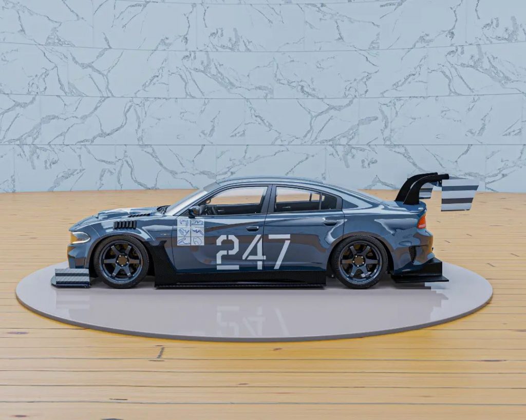 Dodge Charger Hellcat Time Attack Pays CGI Tribute to Grumman F6F ...
