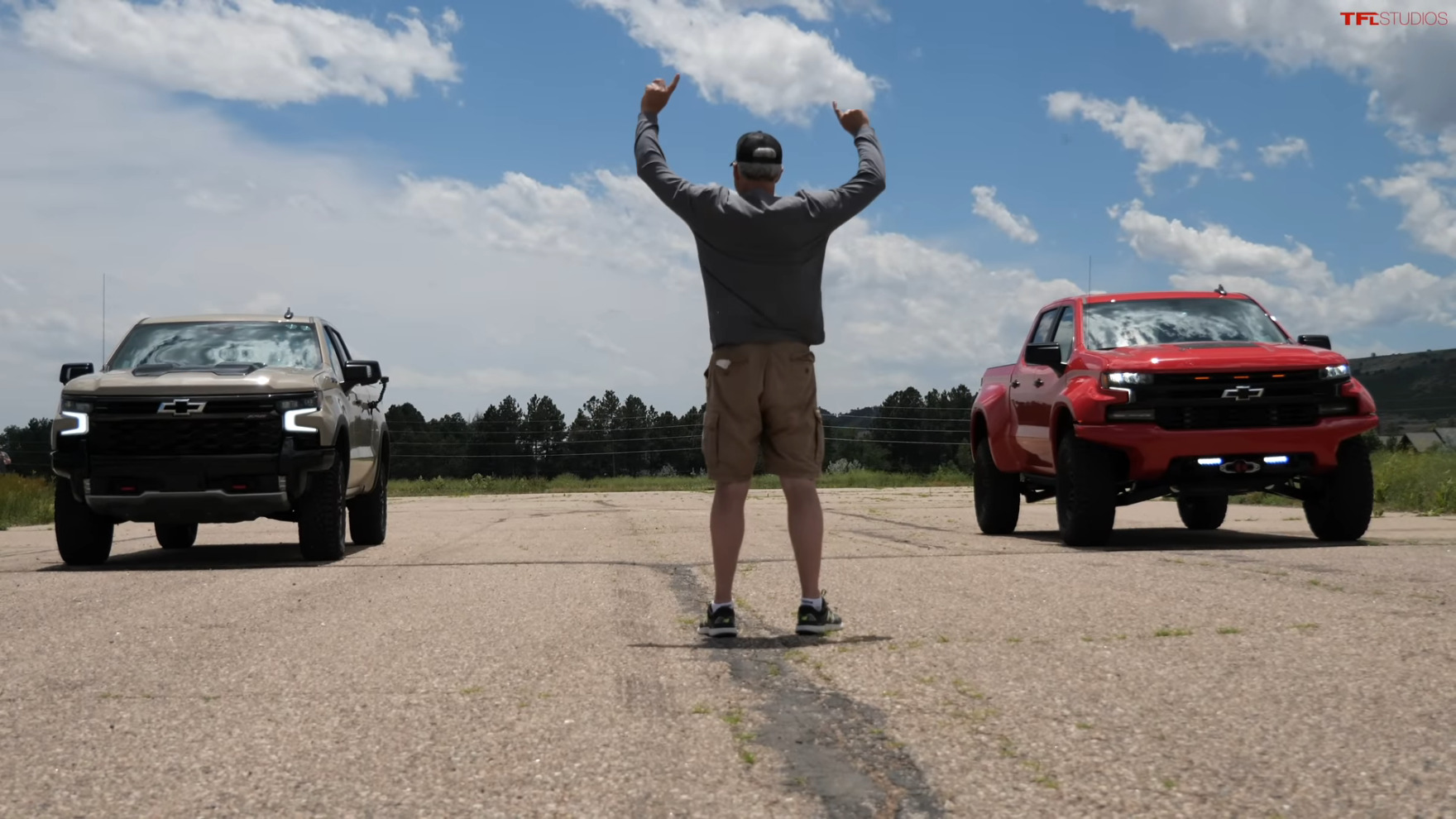 $200,000 Silverado Prerunner With 650 HP Drag Races Stock ZR2, Results ...