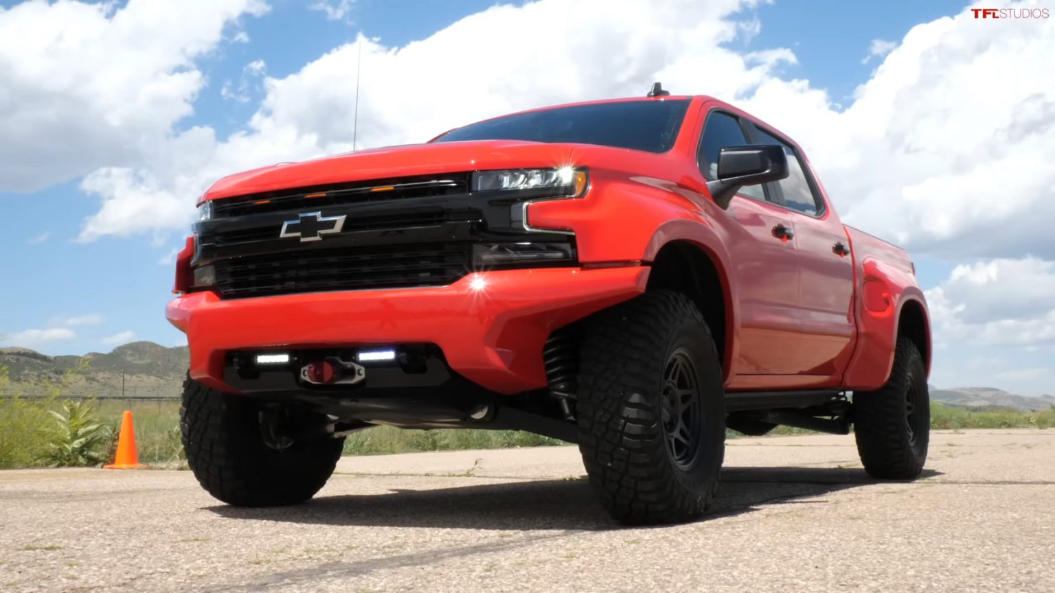 $200,000 Silverado Prerunner With 650 HP Drag Races Stock ZR2, Results ...