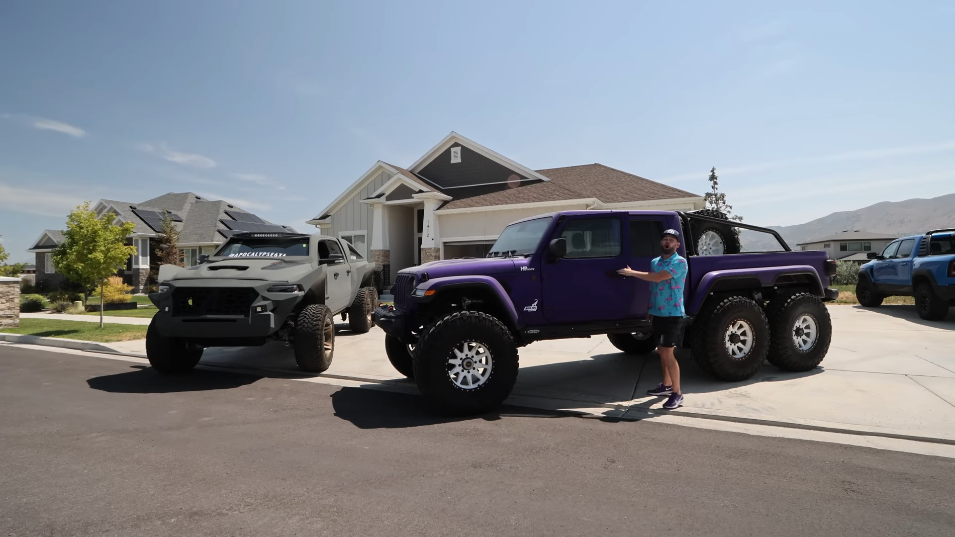 Stradman Buys Juggernaut 6x6 (Ram TRX), Dangerous Stunt Gets Him Age ...