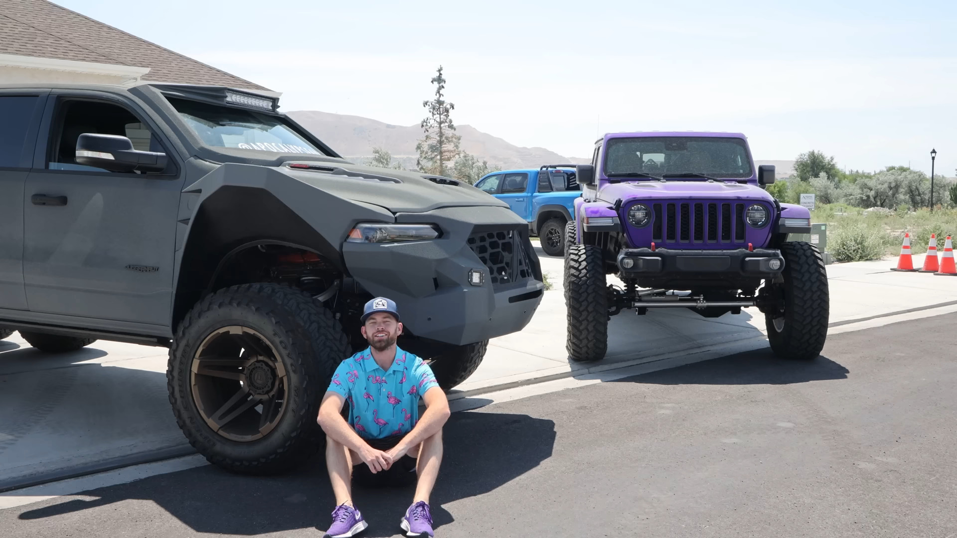 Stradman Buys Juggernaut 6x6 (Ram TRX), Dangerous Stunt Gets Him Age ...