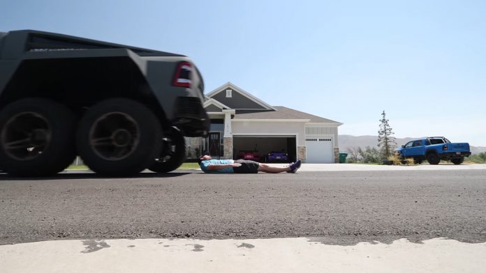 Stradman Buys Juggernaut 6x6 (Ram TRX), Dangerous Stunt Gets Him Age ...