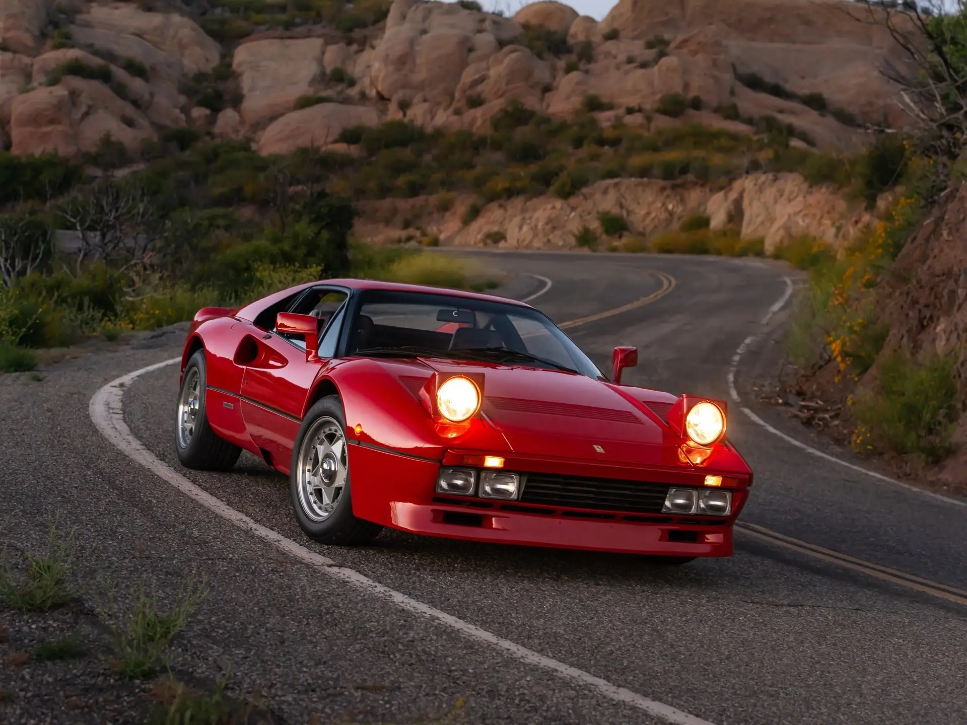 This 1985 Ferrari 288 GTO Was Converted to American Spec, Spent 20 ...