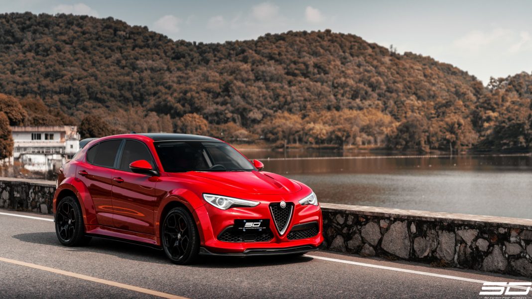 Alfa Romeo Stelvio Gets the SD Carbon Widebody Kit a 500 HP SUV Deserves