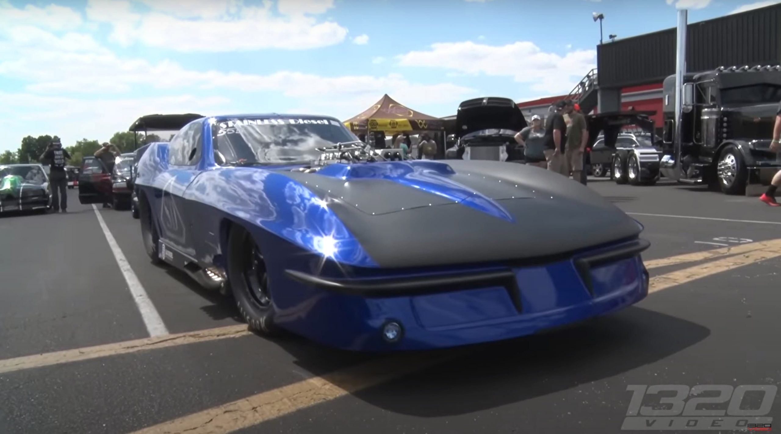 1963 Diesel Corvette Split-Window With Billet Cummins Engine Meets Its ...