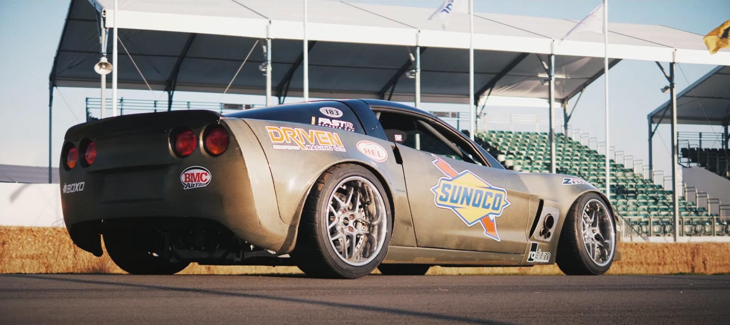 Three-Rotor C6 Corvette Drift Car Plays an American RX-7 in Full Carbon ...