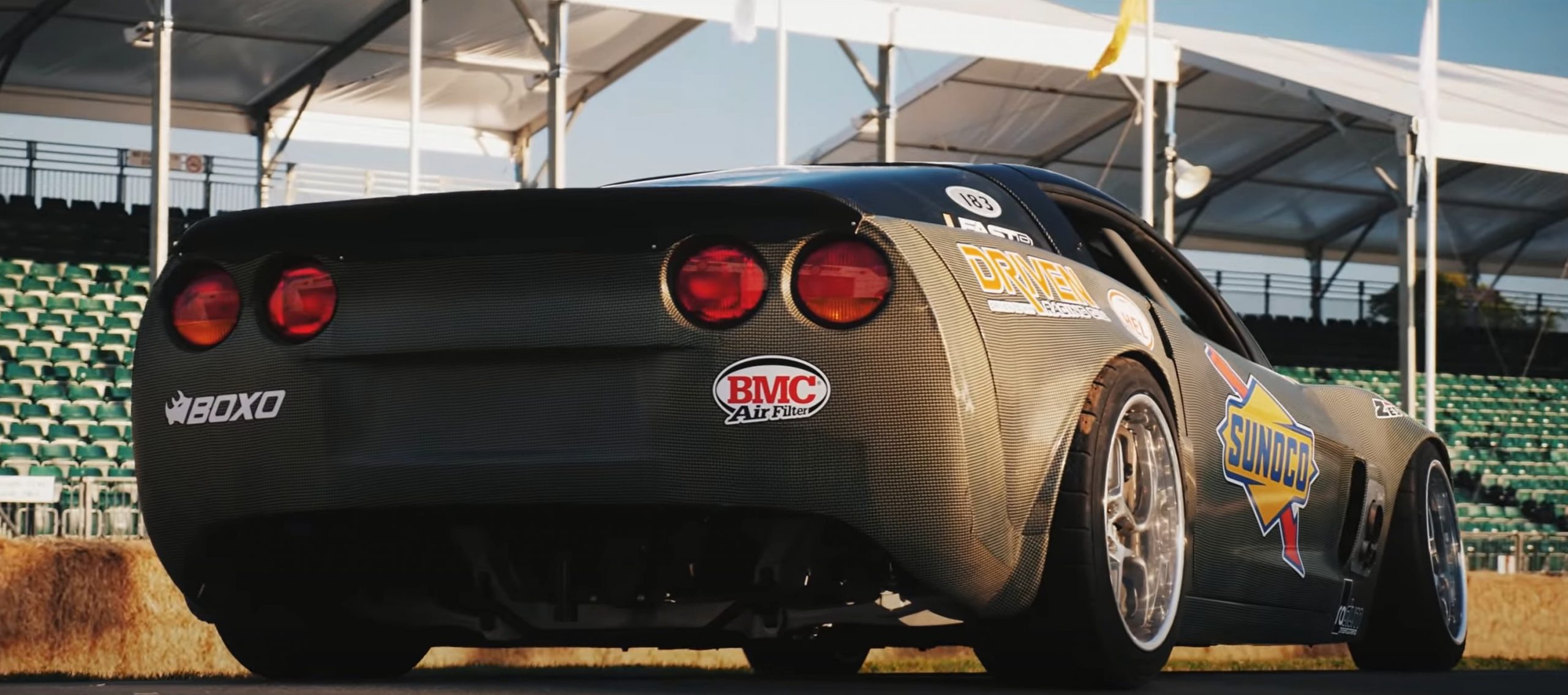 Three-Rotor C6 Corvette Drift Car Plays an American RX-7 in Full Carbon ...