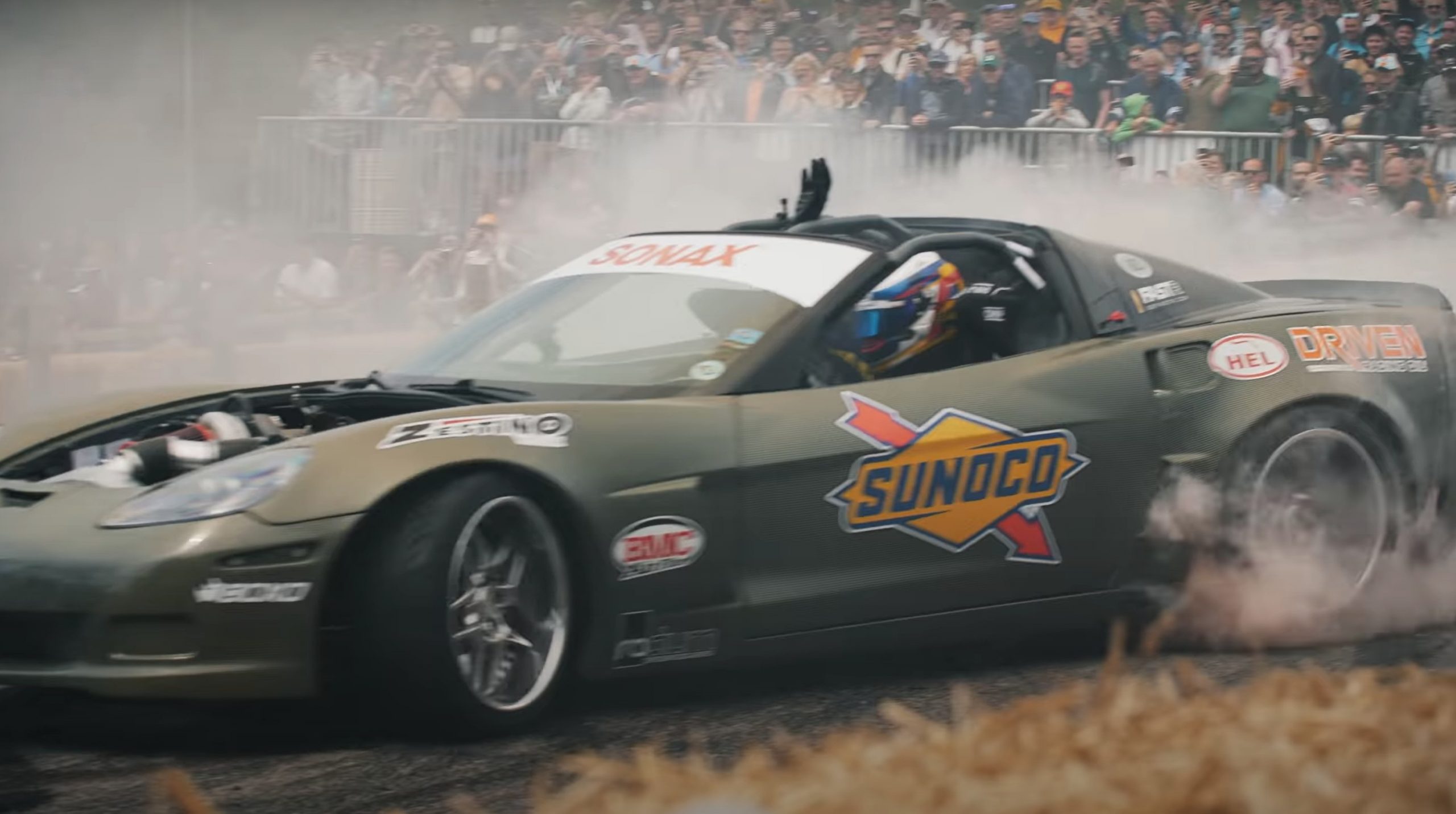 Three-Rotor C6 Corvette Drift Car Plays an American RX-7 in Full Carbon ...