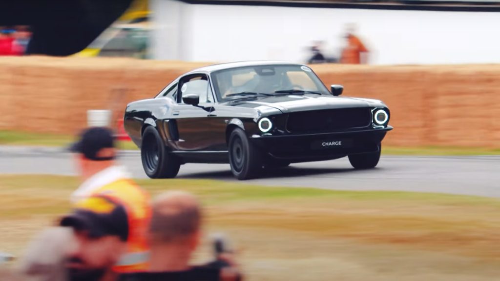 1967 Ford Mustang EV Fastback by Charge Proves Its $400,000 Mettle at ...
