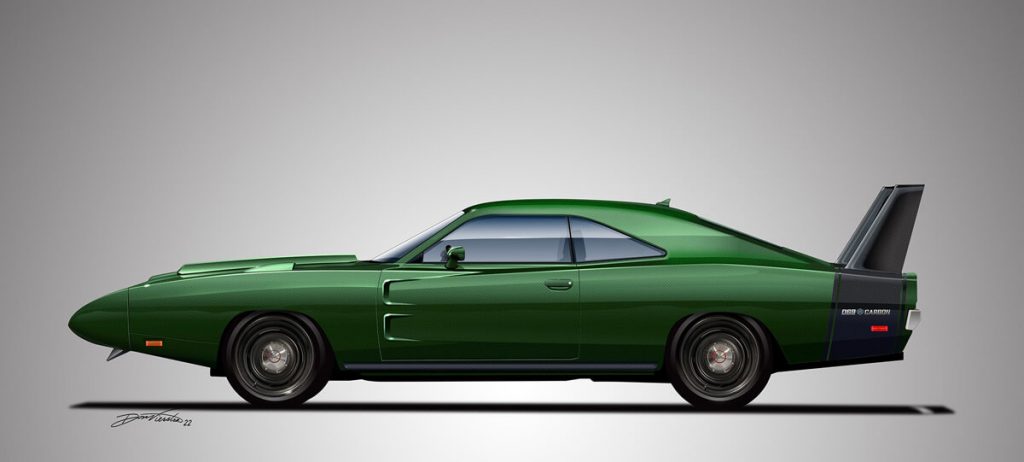 ExoMod C68 Is a Carbon-Bodied Dodge Challenger Hellcat in 1968 Charger ...