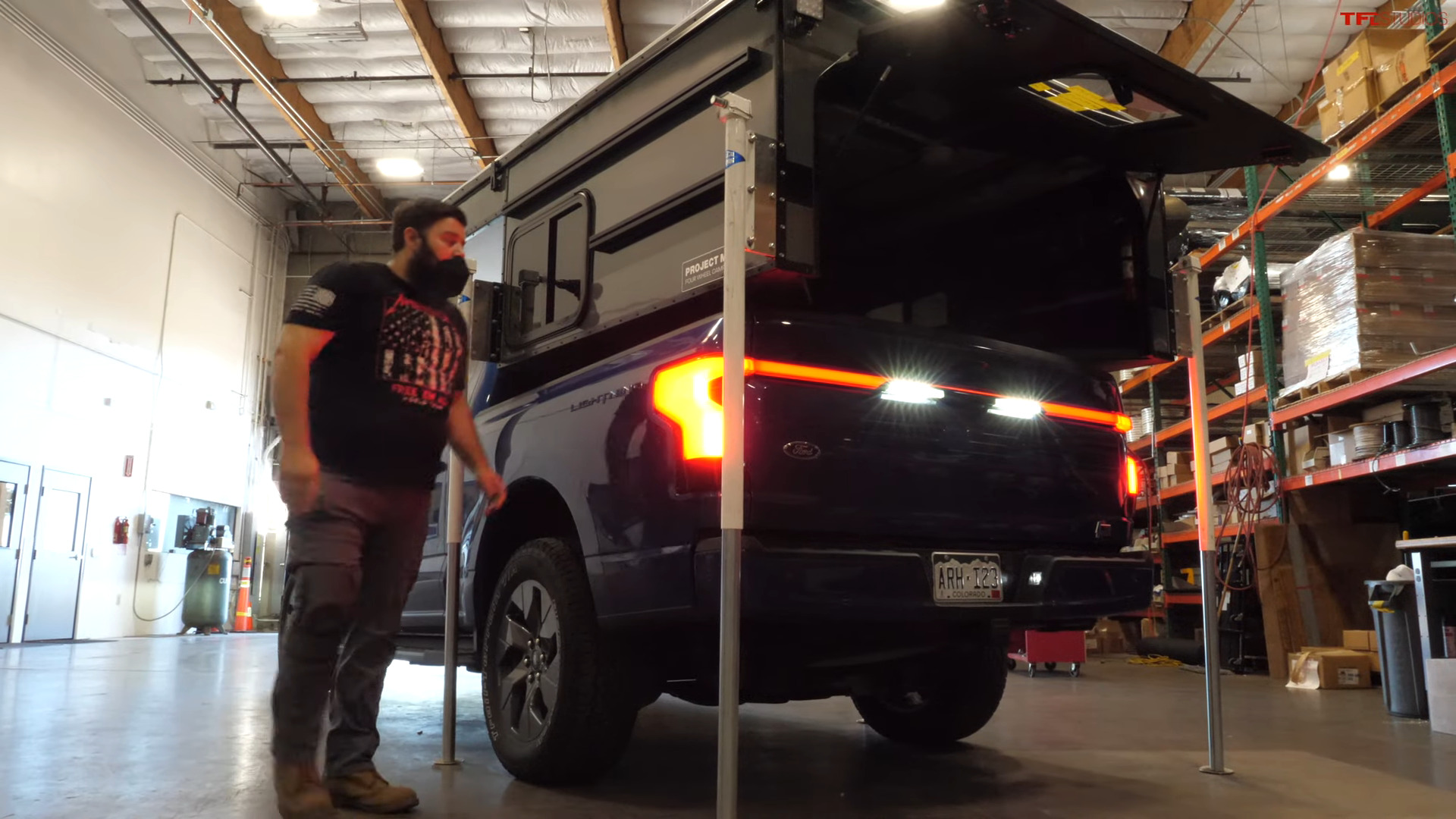 Ford F-150 Lightning Turns into EV Camper in Preparation for Alaska ...