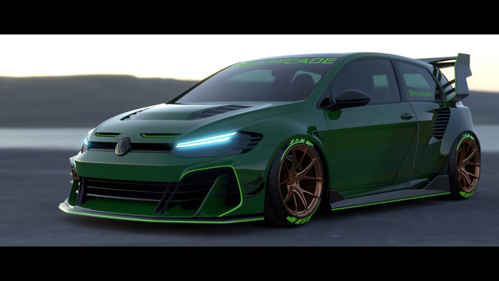 VW Golf 7 GTI "Hardcore Widebody" Is Hycade's Rendering Masterpiece