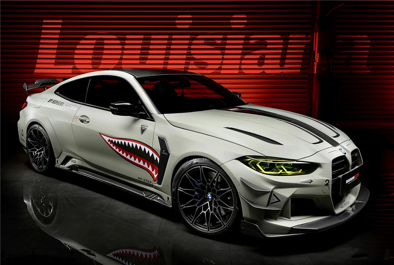 2022 BMW M4 Gets First Widebody Kit from DarwinPRO, Turns into Carbon Shark