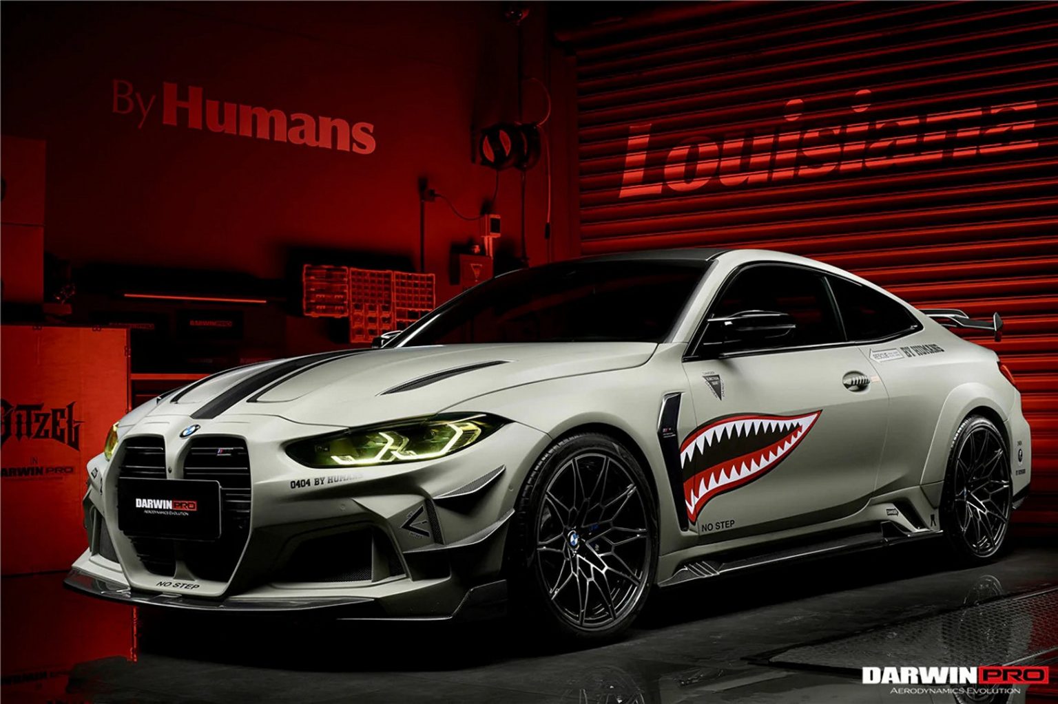 2022 BMW M4 Gets First Widebody Kit from DarwinPRO, Turns into Carbon Shark