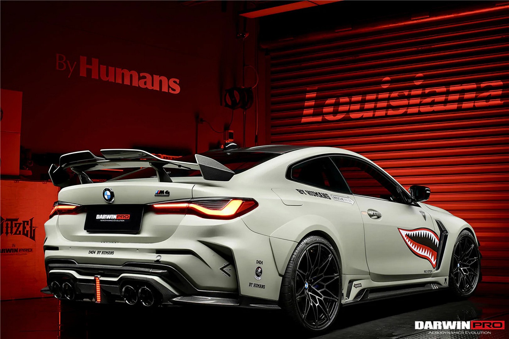 2022 BMW M4 Gets First Widebody Kit from DarwinPRO, Turns into Carbon Shark