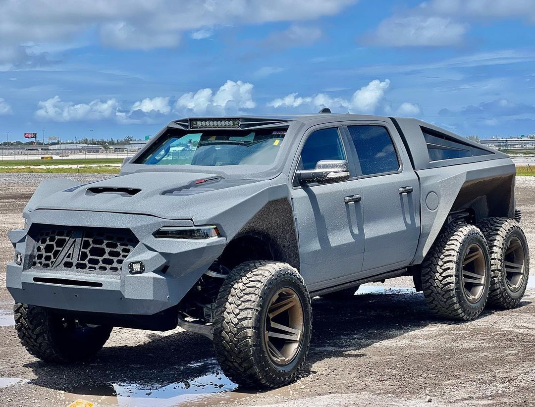 Ram TRX 6x6 Gets Apocalypse Juggernaut Kit and 40-Inch Wheels, Costs ...