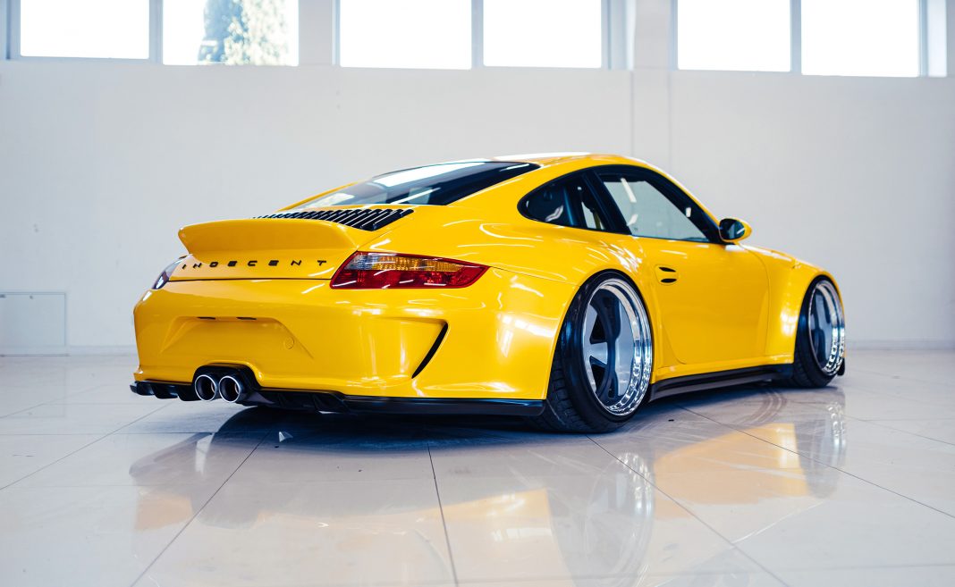 Porsche 997 "The Indecent" Widebody Has GT3 Looks, Is Slammed on Rotiforms