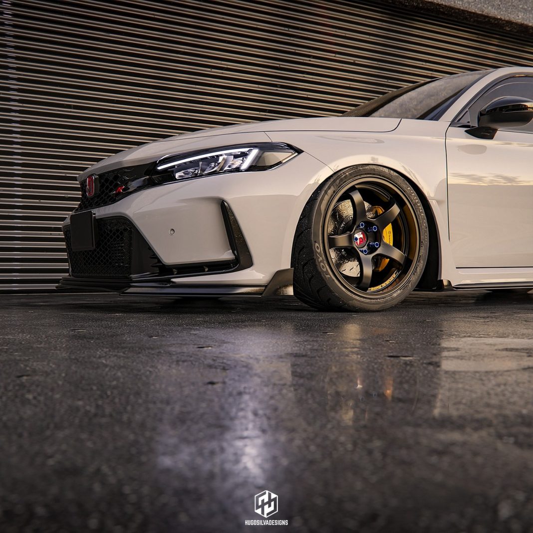 2023 Honda Civic Type R Gets Near-Instant Widebody Digital Makeover