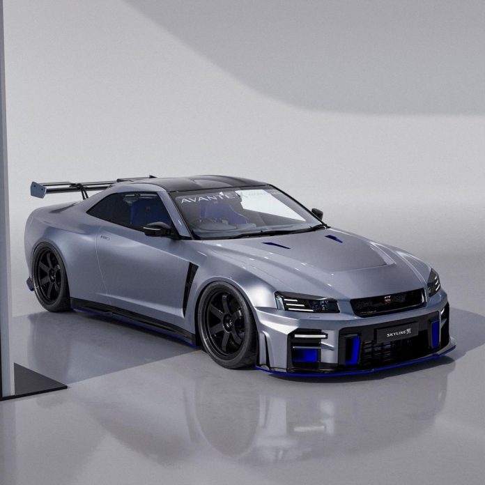 Next-Gen R36 Nissan GT-R Wraps Modern Classic R34 CGI Design Around ...