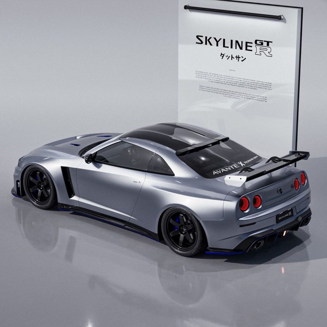 Next-Gen R36 Nissan GT-R Wraps Modern Classic R34 CGI Design Around ...