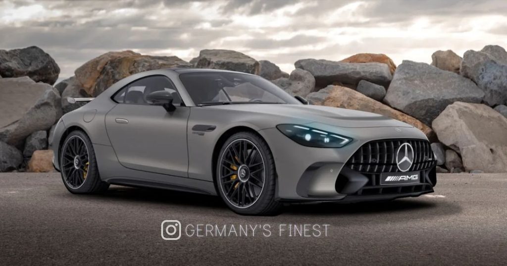 Next-Gen 2023 Mercedes-AMG GT Parades Sleek Design in Prototype-Based Artist Rendering