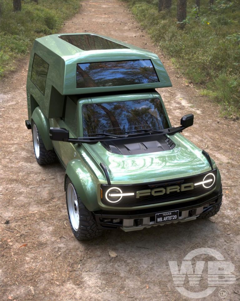 Ford Bronco Raptor Camper Concept Is a Natural Born Overlander in ...