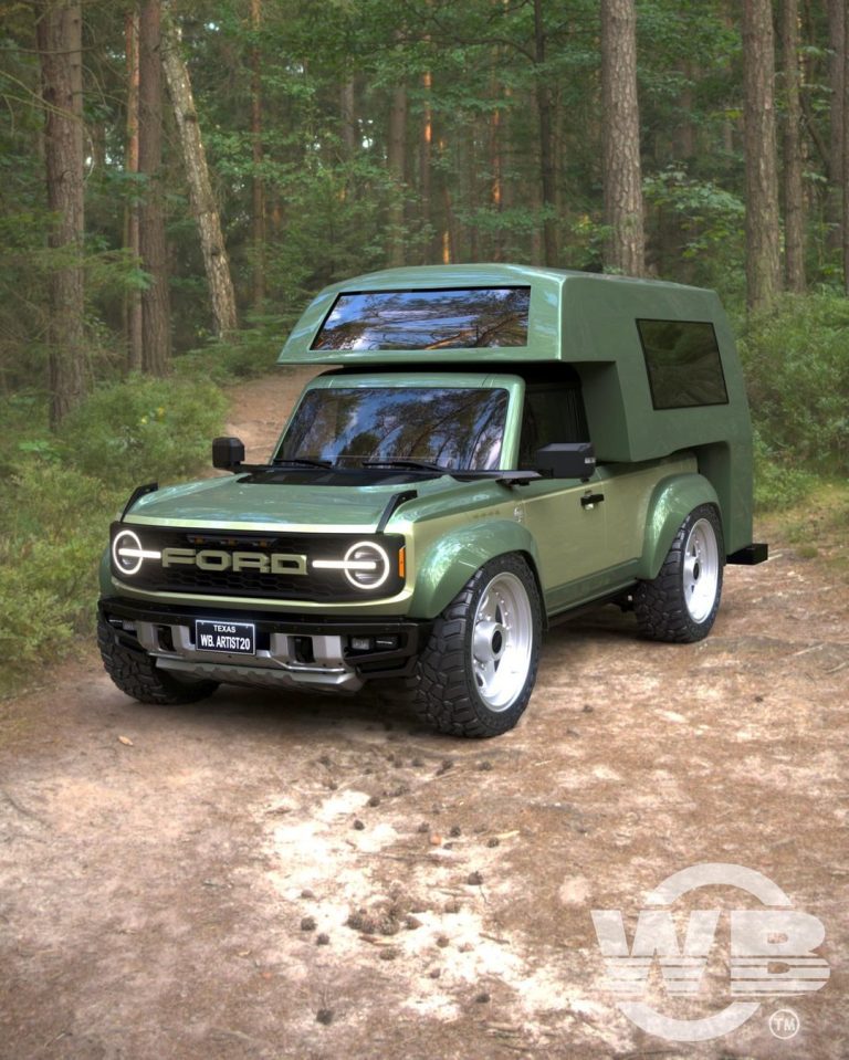 Ford Bronco Raptor Camper Concept Is a Natural Born Overlander in ...