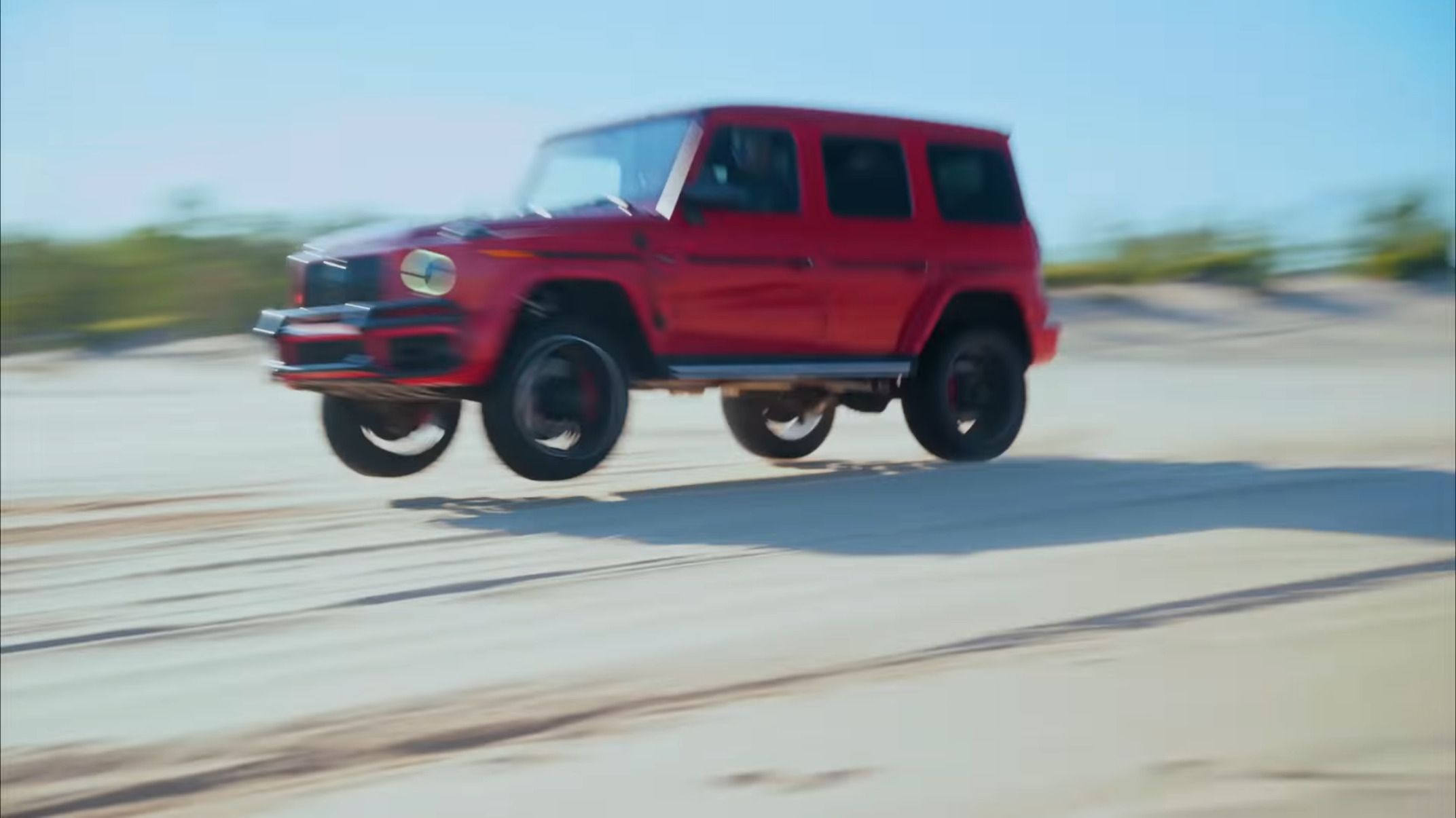 WhistlinDiesel Buys "$300,000" Mercedes-AMG G63, Does 91-Foot Jump