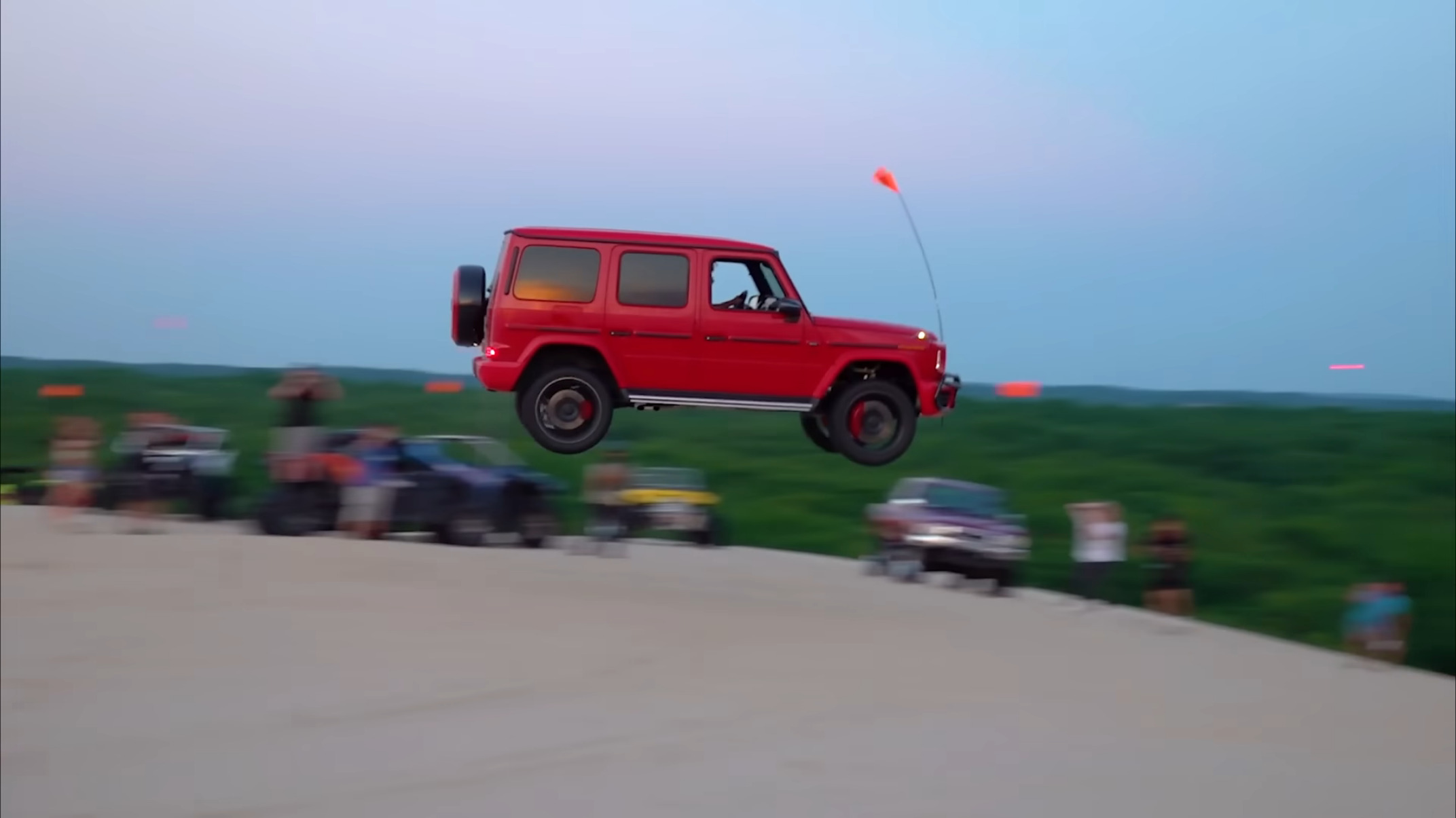WhistlinDiesel Buys "$300,000" Mercedes-AMG G63, Does 91-Foot Jump