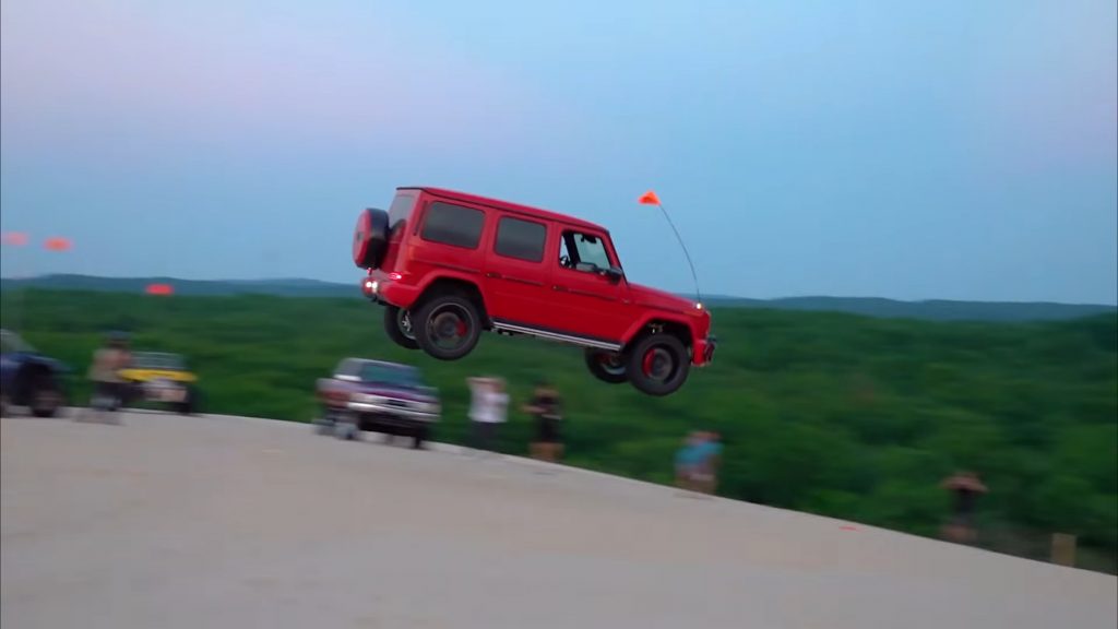 WhistlinDiesel Buys "$300,000" Mercedes-AMG G63, Does 91-Foot Jump