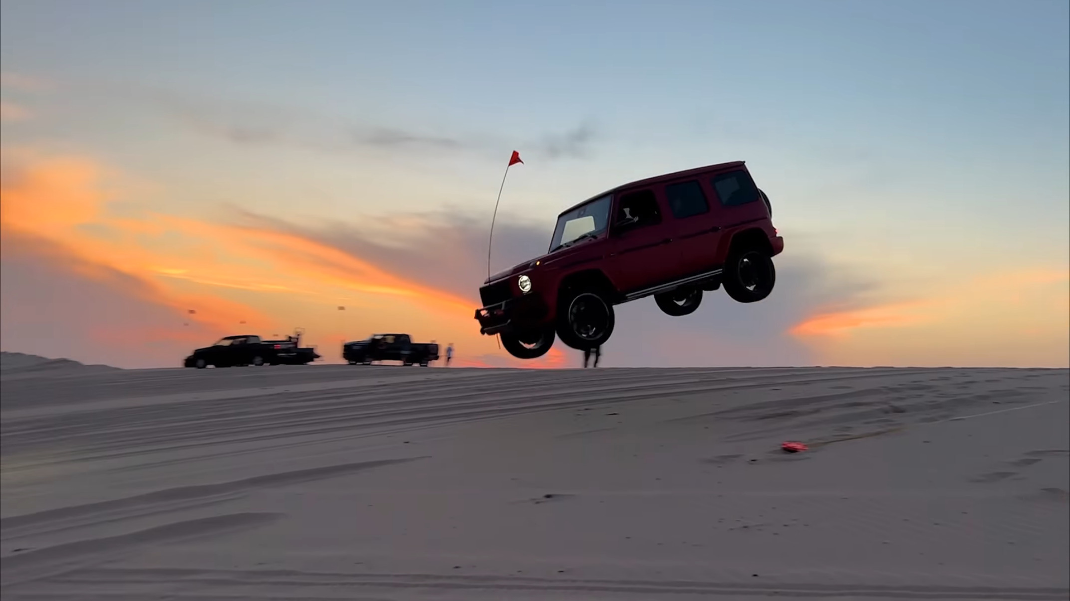 WhistlinDiesel Buys "$300,000" Mercedes-AMG G63, Does 91-Foot Jump