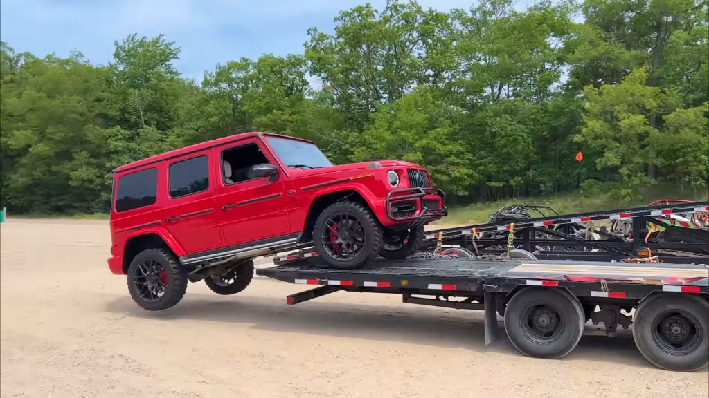 WhistlinDiesel Buys "$300,000" Mercedes-AMG G63, Does 91-Foot Jump