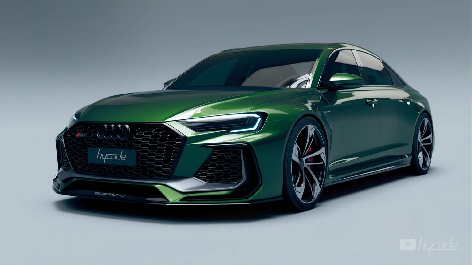 2022 Audi RS8 Ultra Widebody Is the Delicious CGI Dream Delivered by Hycade