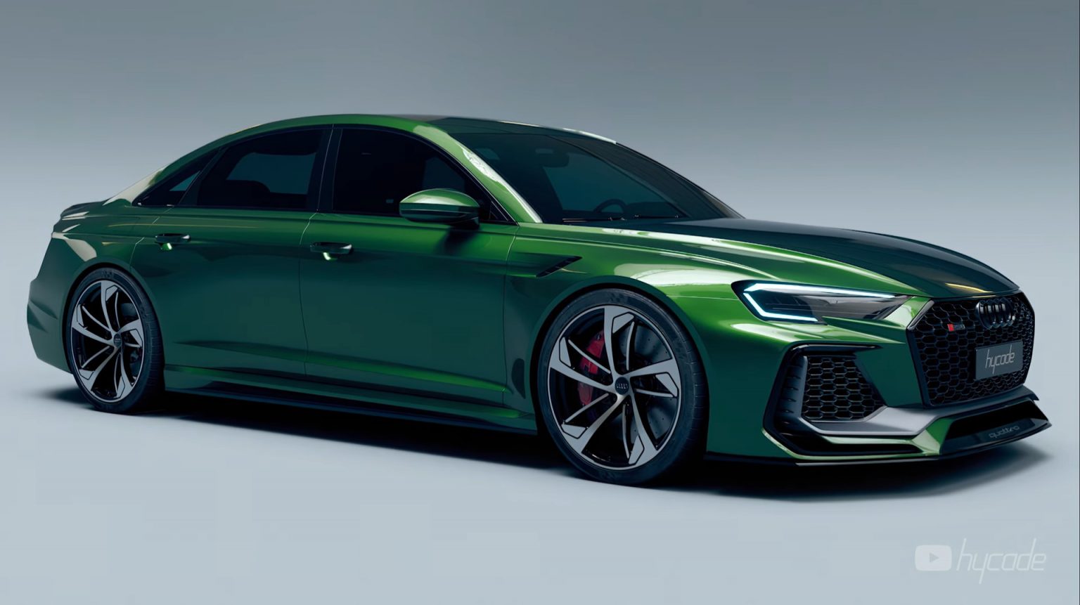2022 Audi RS8 Ultra Widebody Is the Delicious CGI Dream Delivered by Hycade