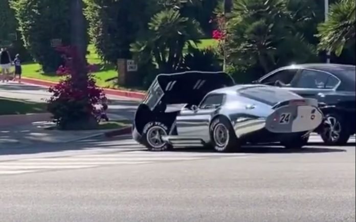 Chrome Shelby Daytona Coupe Crash in LA Is Going Viral, But Is It Real?