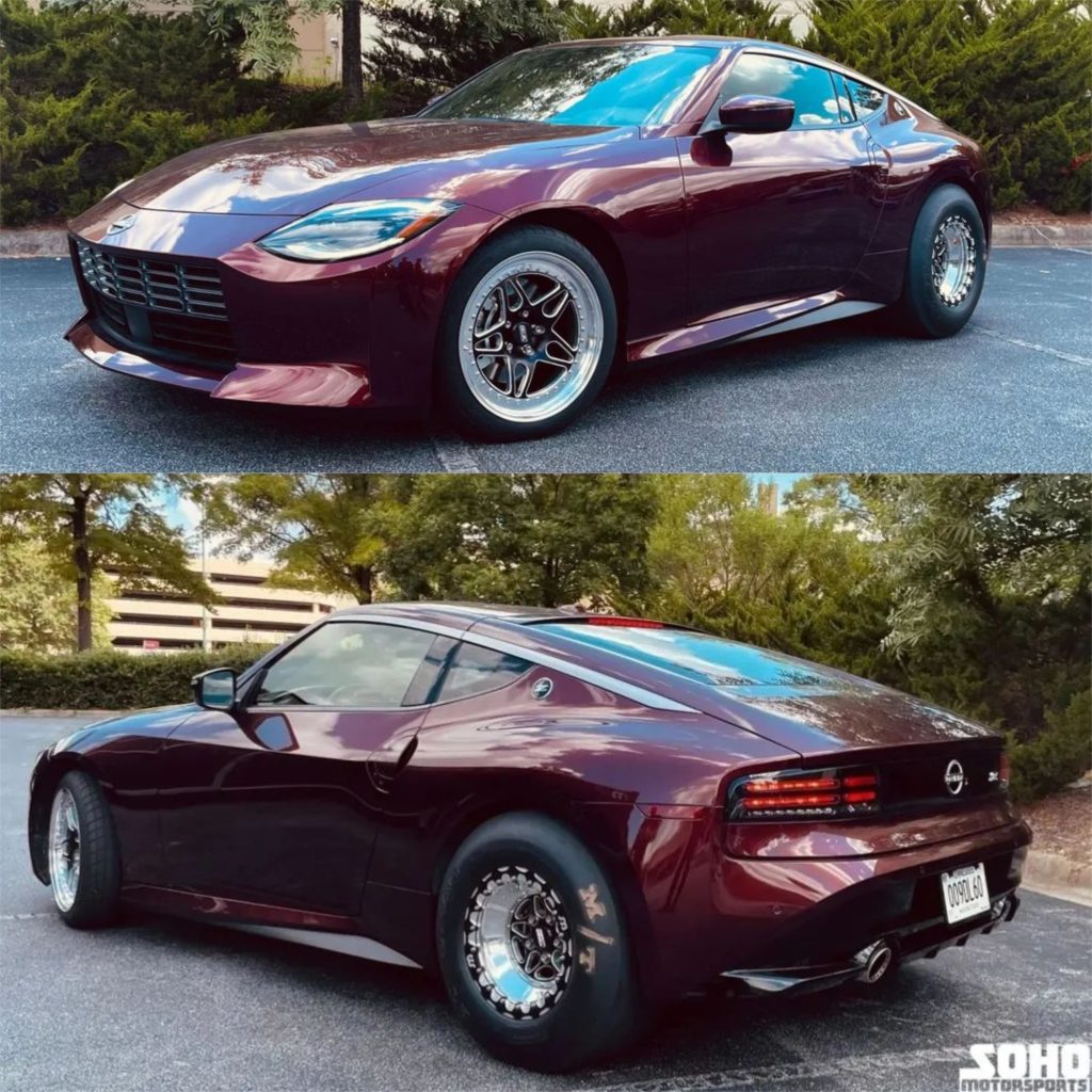 2023 Nissan Z on "Drag Pack" Wheels and Tires Looks Ready for Quarter ...