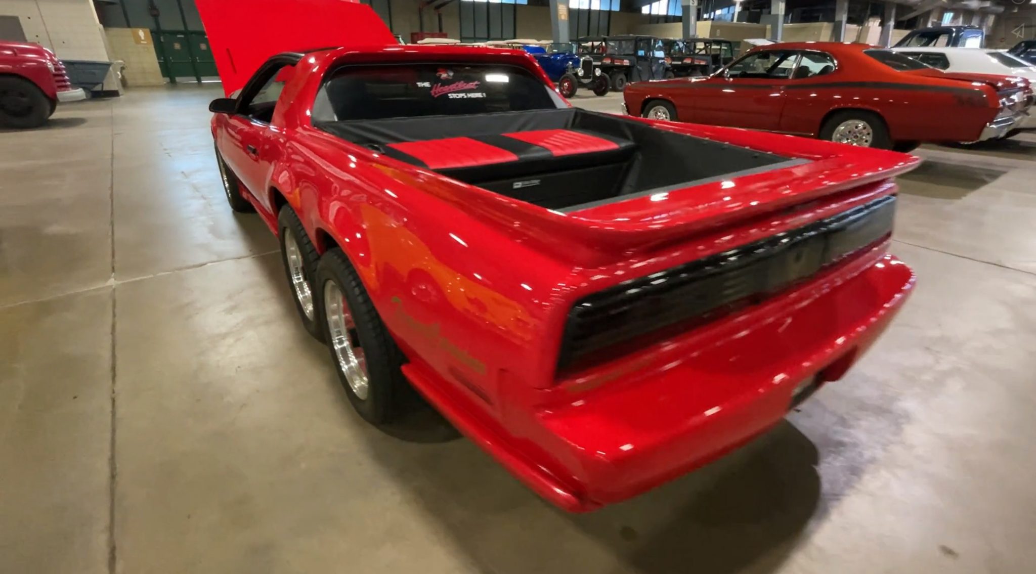 Pontiac Trans Am Pickup Truck Called "Trans Camino" Has Six Wheels of Fury