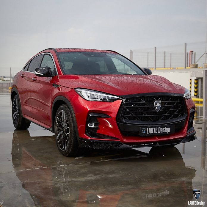 Infiniti QX55 Gets Upgraded With Larte Body Kit, Looks Like a Mini GLE ...