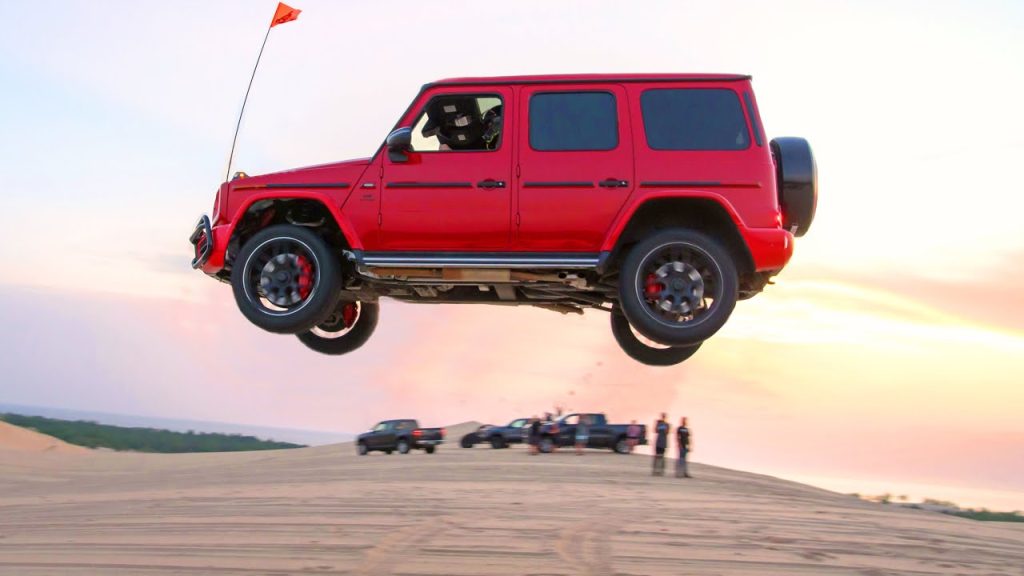 WhistlinDiesel Buys "$300,000" Mercedes-AMG G63, Does 91-Foot Jump