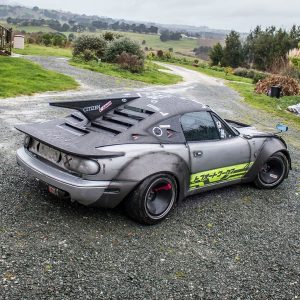 Most Extreme Widebody MX-5? Tofu's Cyberpunk NA Miata Is a Fastback ...